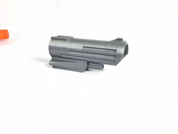 Nerf SharpFire Barrel (Body Count) Attachment Extension Mod – Easy Slide On – So Sick With It