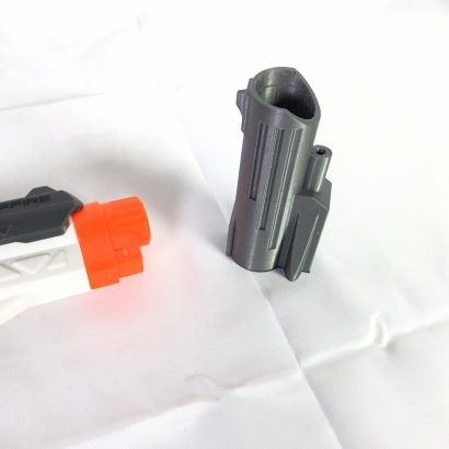 Nerf SharpFire Barrel (Body Count) Attachment Extension Mod – Easy Slide On – So Sick With It